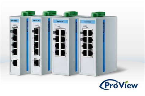 Advantech Launches New Proview Scada Manageable Switches Industry Asia