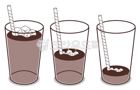 아이스아메리카노 아메리카노 빨대 커피 음료수 사진이미지일러스트캘리그라피 이지고잉작가