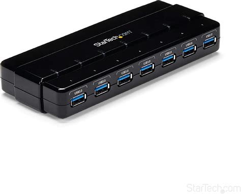 Startech Port Black Superspeed Usb Hub Boom I T Group