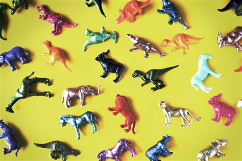 무료 이미지 고대의 어울리는 구분 어린 시절 닫다 수집 화려한 공룡 다양한 코끼리 꺼진 작은 입상