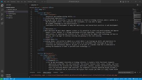 Video Donkada Naidu Babu On Linkedin Webdevelopment Projectdemo Github Prodigyinfotech