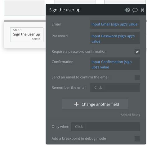 User Authentication Bubble