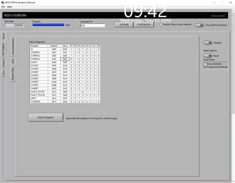 Ads131e08evm Pdk Weird Adc Output Data Converters Forum Data Converters Ti E2e Support Forums