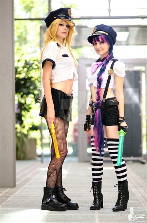 Panty And Stocking Police By Coockii On Deviantart
