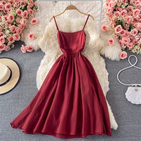 Red A Line Bow Short Dress Fashion Dress On Luulla