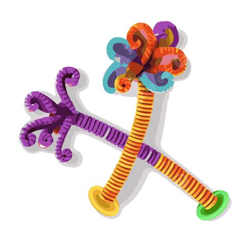 파이프 청소기 클립 아트 벡터 바로크 양식의 번영 만화 파이프 클리너 클립 아트 Png 일러스트 및 벡터 에 대한 무료 다운로드 Pngtree