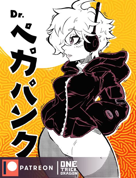 One Trick Dragon Vegapunk Lilith One Piece Highres 1girl Blush