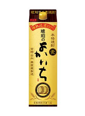 本格焼酎 琥珀のよかいち麦本格焼酎 よかいち焼酎商品紹介宝酒造株式会社