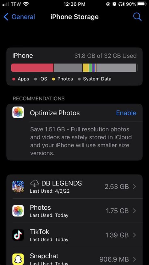 I Deleted Apps That I Dont Use I Deleted Pictures That I Didnt Need Even Though I Have