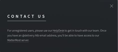 HackTheBox Delivery Welcome BY Blog