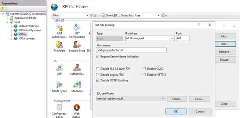 setup sitecore 10 2 jss using next js in secured and connected mode
