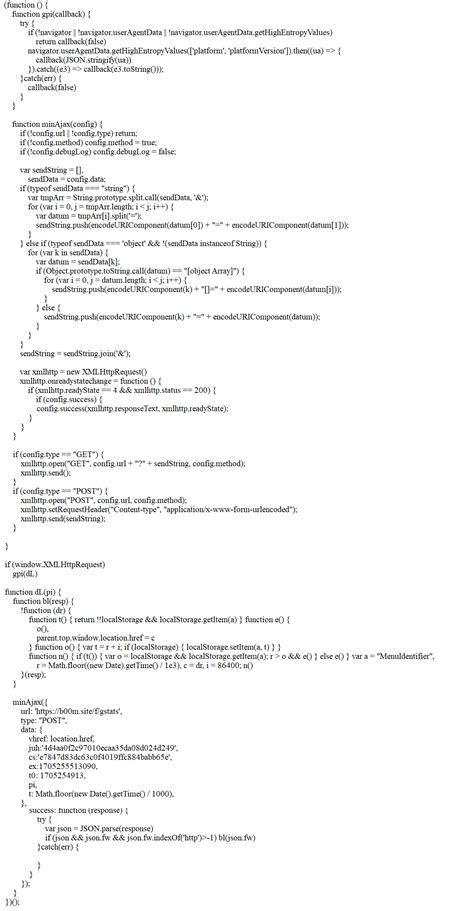Запустил Html страницу из телеги а в ней Js скрипты были можете посмотреть пожалуйста