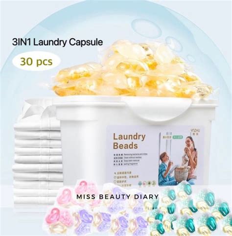 【readystock】🔥三合一洗衣凝珠🧺3 In 1 Laundry Capsule Laundry Ball Bead Detergent Capsule Laundry Beads