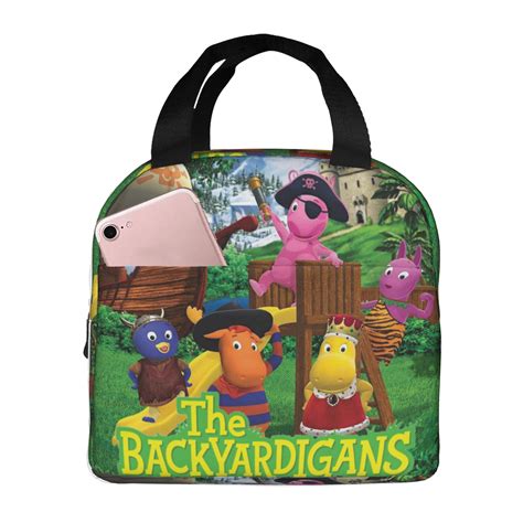 The Backyardigans Lunch Bag Portable Tote Bag Insulated Lunch Box
