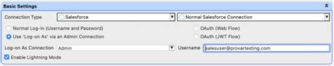 Adding A Salesforce Portal Connection Provar Documentation