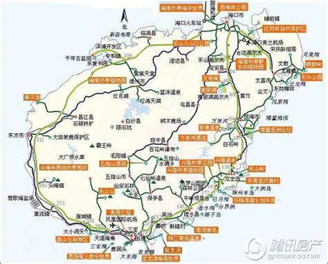 海南旅游地图 海南旅游 电影天堂