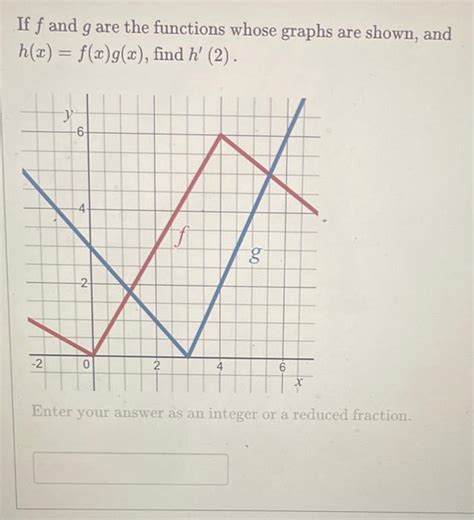Solved If F And G Are The Functions Whose Graphs Are Shown