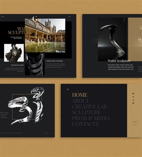 Gi Design Website 4 Images Behance