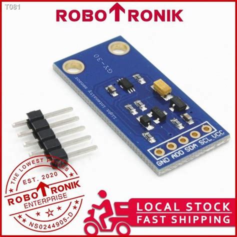 Gy 30 Bh1750fvi Ambient Light Intensity Sensor Module Arduino Raspberry Pi Deteksi