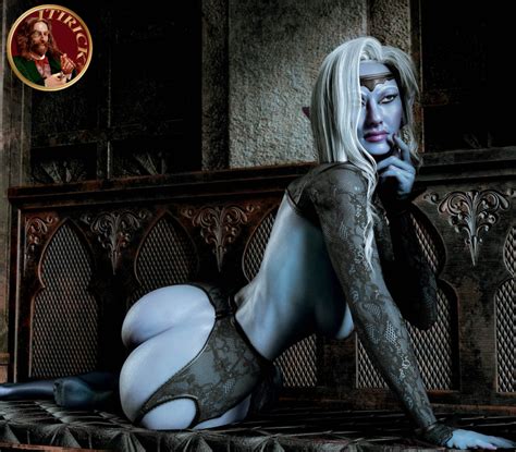 Rule 34 1girls 3d Ass Baldurs Gate Baldurs Gate 2 Dark Elf Drow