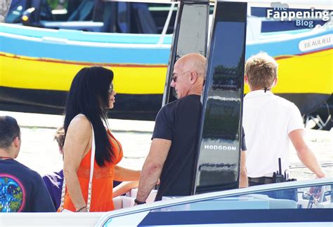 Lauren Sanchez Chills Out In The Monaco Sunshine With Jeff Bezos During Their Holiday 29 Photos