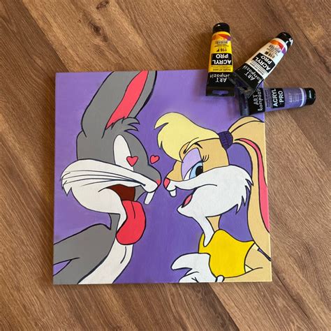 Bugs Bunny And Lola Canvas Painting Artofit