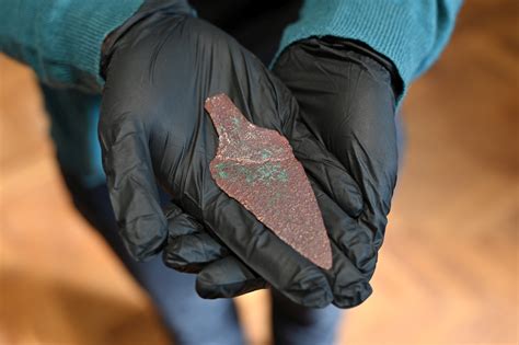 Extremely Rare 4 000 Year Old Copper Dagger Discovered In Forest Newsweek