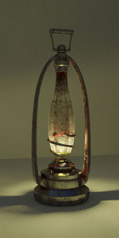 빈티지 오일 램프 3d 모델 10 Blend 3ds Dae Fbx Obj Stl Free3d