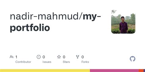 Github Nadir Mahmudmy Portfolio