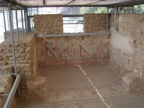 Cubicle With Erotic Mosaic Photo Archive