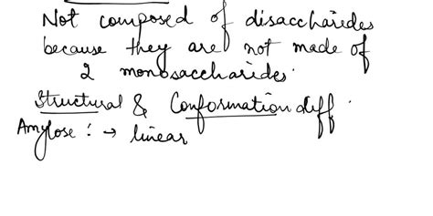 Solved 2 Name The Monosaccharides And Disaccharides In Amylose And