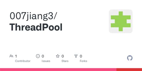 Github 007jiang3threadpool