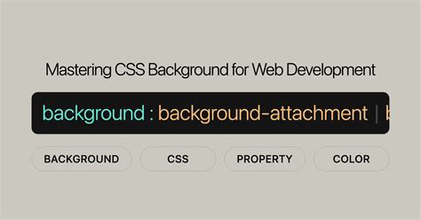 Mastering Css Background For Web Development