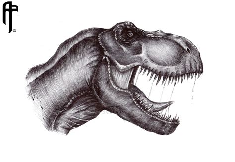 Jurassic Park Tyrannosaurus Rex Profile By Aram Rex On Deviantart