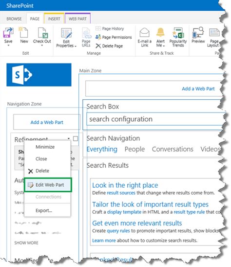 How To Add Refiners To Your Search Results Page In Sharepoint Server