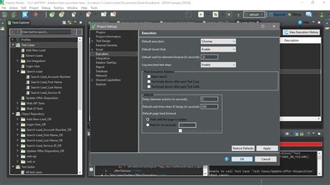 How To Prevent Browser From Closing In Running Test Suite Katalon Studio Katalon Community