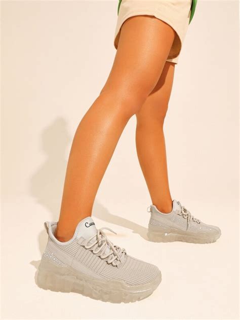 Cuccoo Trending Strick Detail Band Vorne Aktuelle Trends G Nstig Kaufen Shein Deutschland