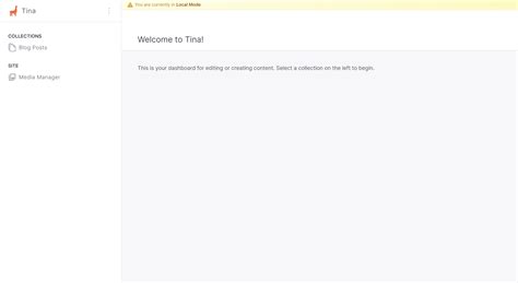 Tina Cms Get Started Tinacms Blog