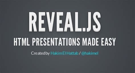 Reveal Js Powerpoint Prezi Und Impress Js Alternative Für Präsentationen