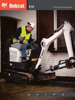 Bobcat E Specifications Machine Market