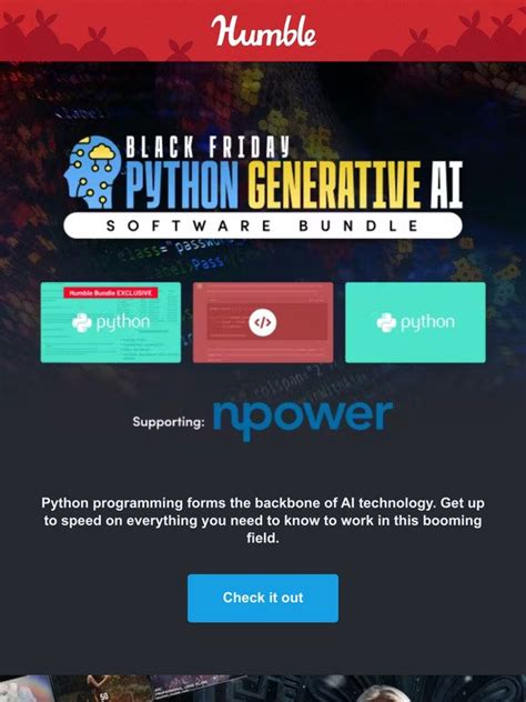 Humble Bundle Want To Work With Ai You Need These Essential Python Programming Courses 🧠🤖 Milled