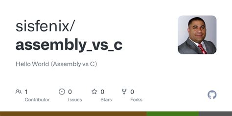 Github Sisfenixassemblyvsc Hello World Assembly Vs C