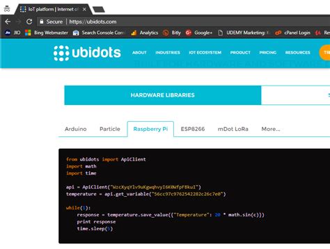 Solved Execute Error Version Issue Ubidots Api Ubidots Community