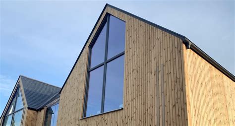 Thermo Nordic Pine Open Square Edge House Cladding