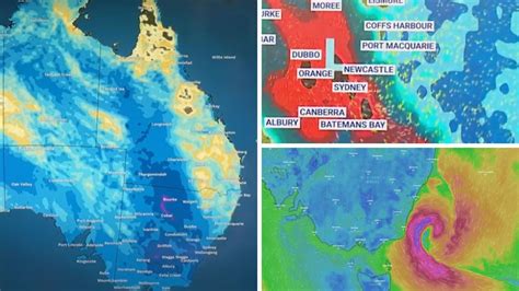 Sydney Melbourne Canberra Forecast Potentially Record Breaking Rain