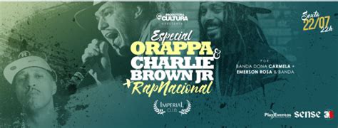 Especial O Rappa Charlie Brown Jr Rap Nacional Em Guarulhos Sympla