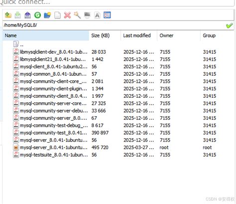 Ubuntu24 04 离线安装 MySQL8 0 41 ubuntu 24 04 安装mysql CSDN博客