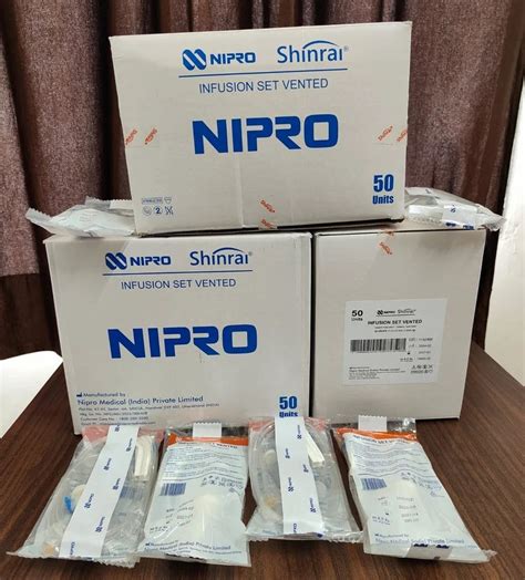 Nipro Shinrai Vented Iv Set High Quality Japanese Tech At ₹ 13 70