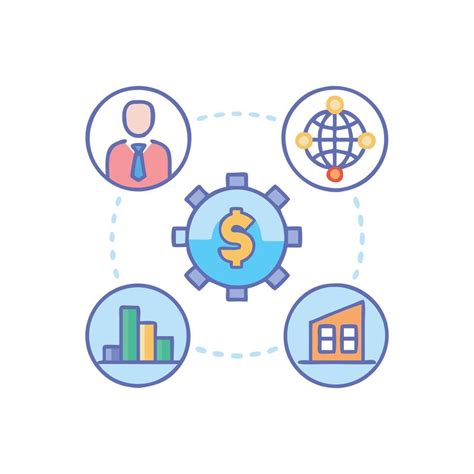 Dynamic Business Ecosystem Icon 54593131 Vector Art At Vecteezy