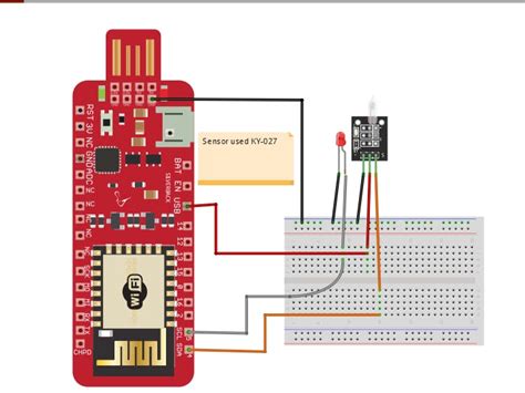 Detect Vibration Using Mercury Tilt Switch And Surilli Wifi